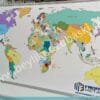 dünya haritası baskı World map printing arşivleri - Beylikdüzü Baskı ...