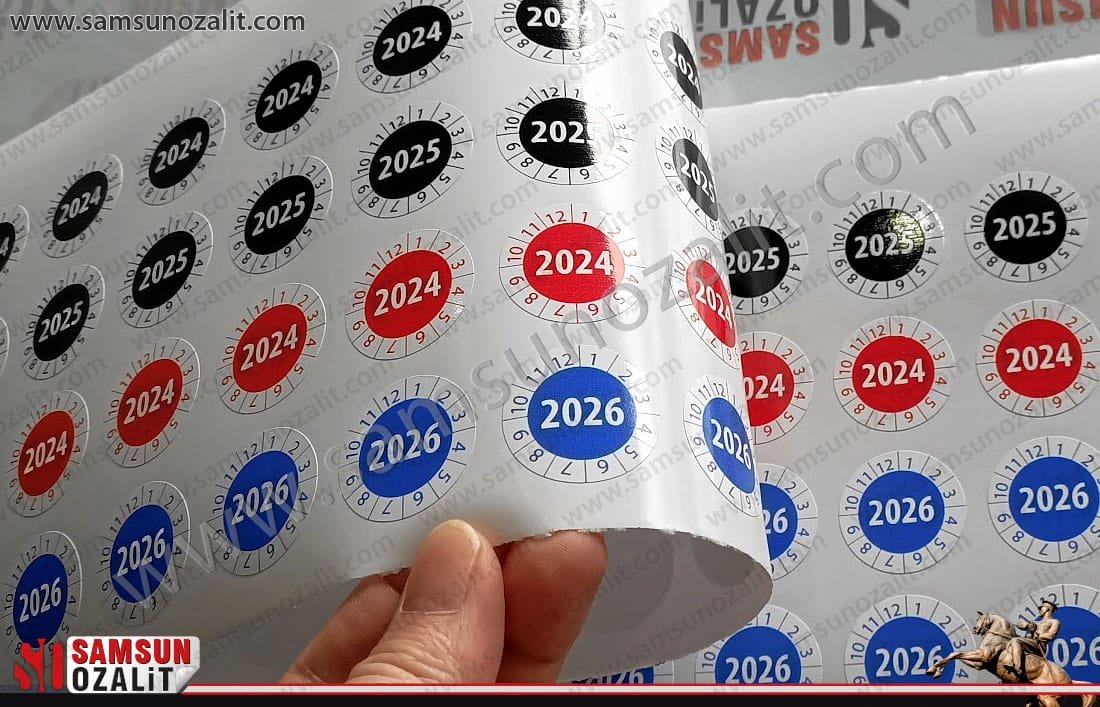 Ürün son kullanım tarih etiketi - Beylikdüzü Baskı Merkezi, Ozalit